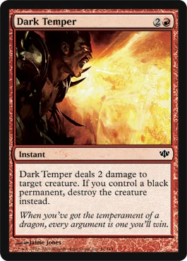 Dark Temper | Magic: The Gathering Wiki | Fandom