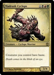 Madrush Cyclops | Magic: The Gathering Wiki | Fandom