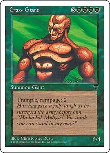 Craw Giant | Magic: The Gathering Wiki | Fandom