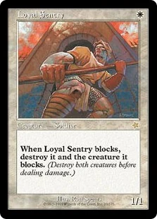 Loyal Sentry | Magic: The Gathering Wiki | Fandom