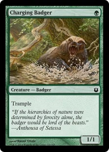 Charging Badger | Magic: The Gathering Wiki | Fandom