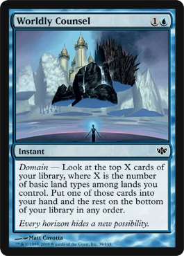 Worldly Counsel | Magic: The Gathering Wiki | Fandom