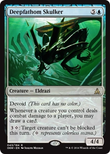 Deepfathom Skulker | Magic: The Gathering Wiki | Fandom