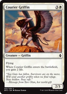 Courier Griffin | Magic: The Gathering Wiki | Fandom