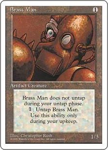Brass Man | Magic: The Gathering Wiki | Fandom