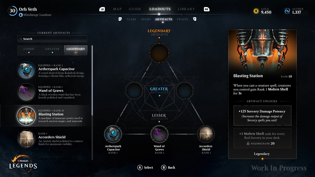 Artifacts - Magic: Legends Wiki