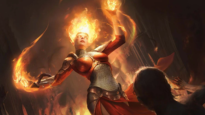 Chandra Ablaze Wallpaper