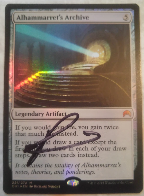 Richard Wright | MTGSignatures Wikia | Fandom