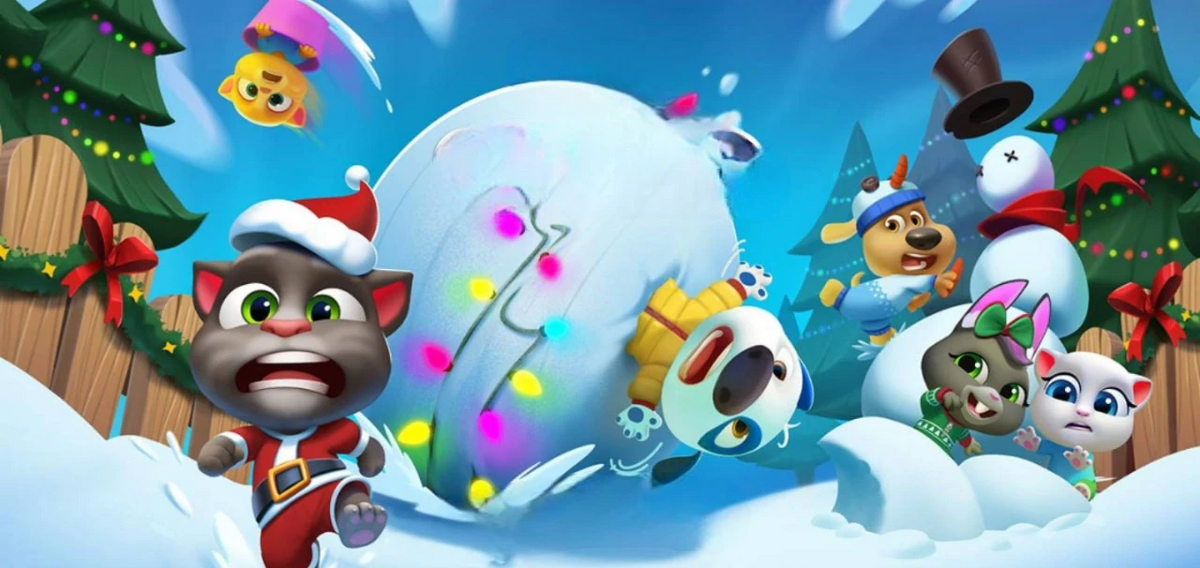 Talking Tom New Year's Party | My Talking Tom Friends Wiki | Fandom