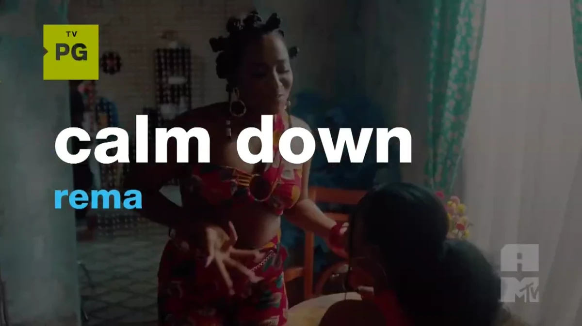 Rema - Calm Down | MTV Music Schedule Archive Wiki | Fandom