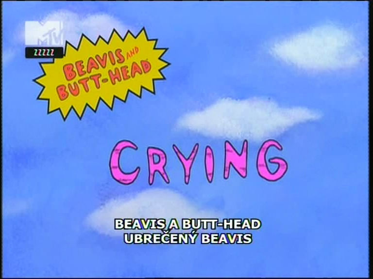 Beavis and Butt-Head/Crying | MTV Schedule Archives Wiki | Fandom