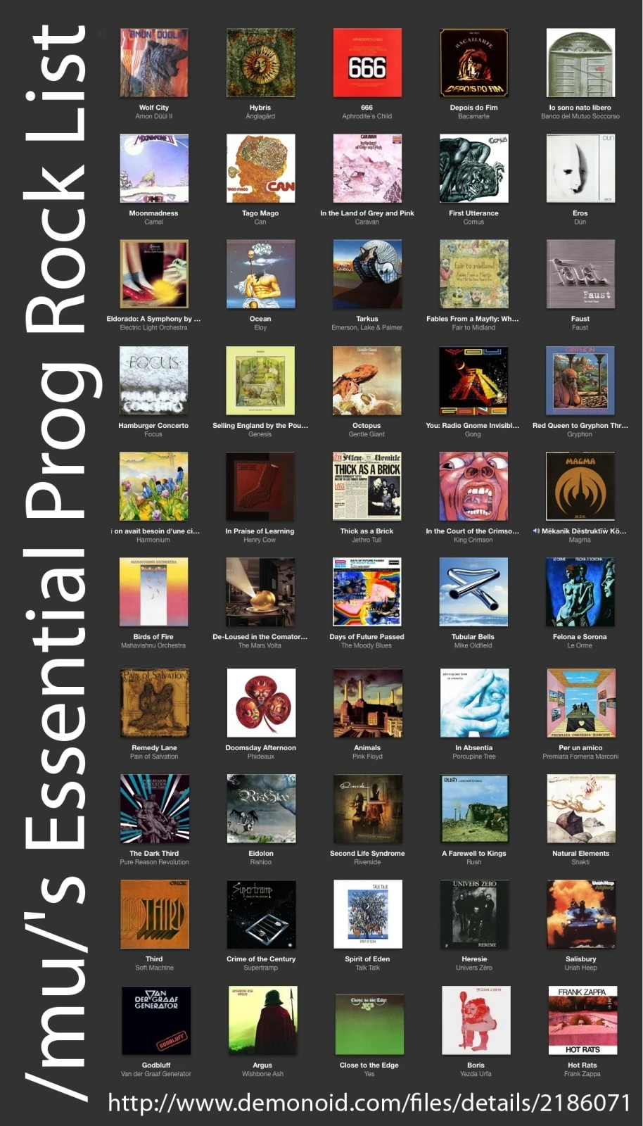 Progressive Rock | /mu/ Wiki | Fandom