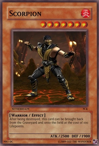 Scorpion card | Made up Characters Wiki | Fandom