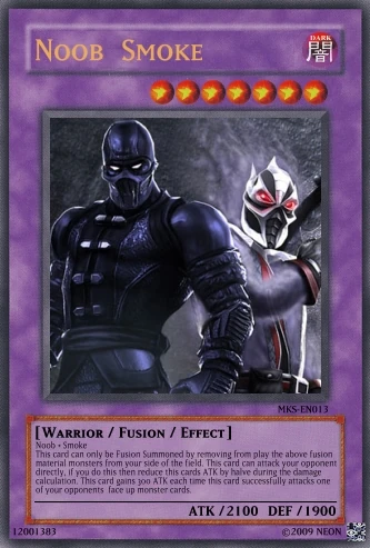 Noob-Smoke card | Made up Characters Wiki | Fandom