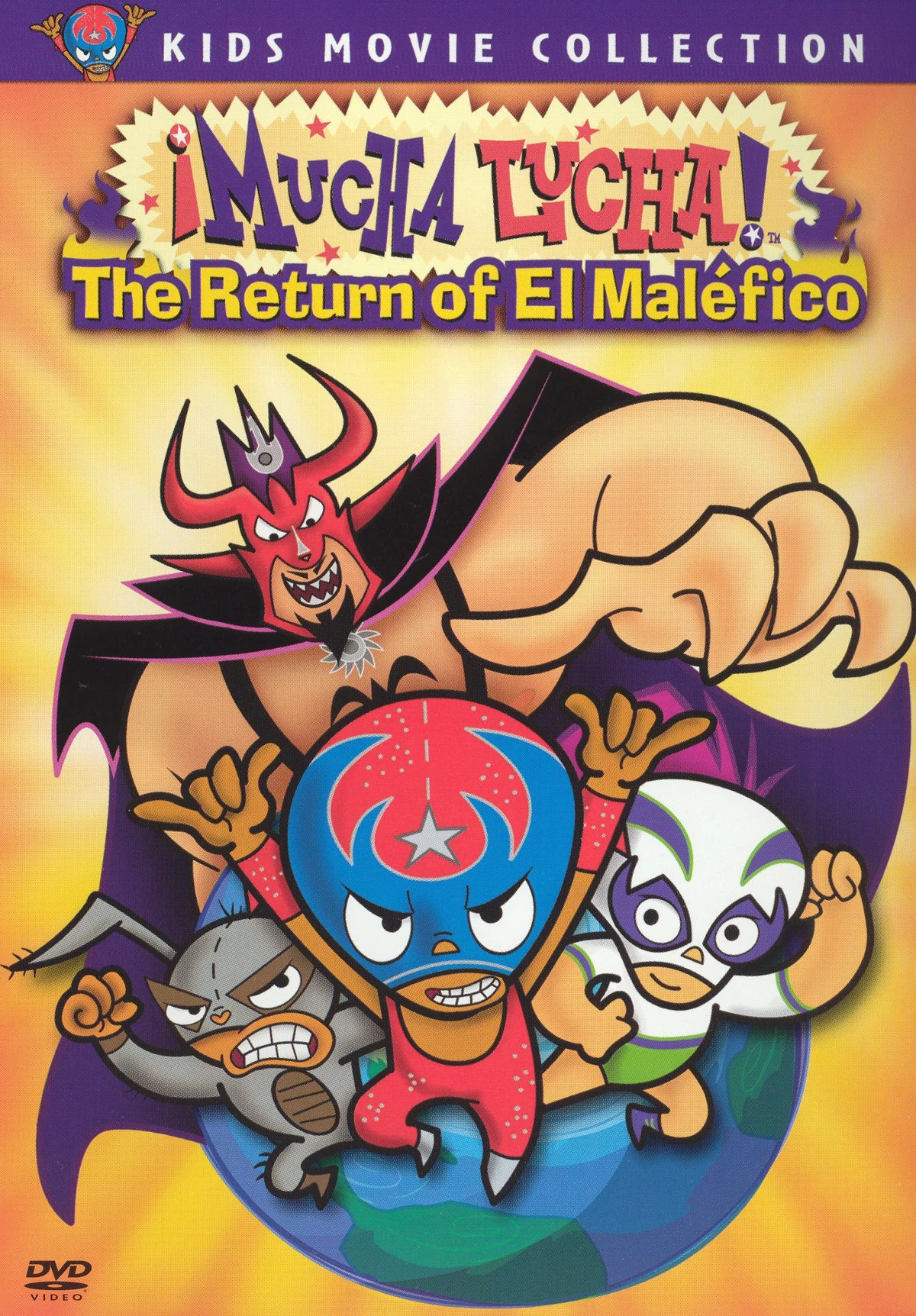 The Return of El Maléfico (DVD & VHS) | ¡Mucha Lucha! Wiki | Fandom