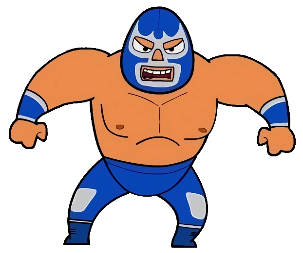 Blue Demon Jr. (character) | ¡Mucha Lucha! Wiki | Fandom