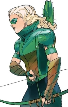 Green Arrow Olivia Queen Mudae Wiki Fandom