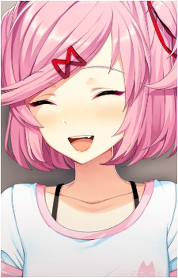 Natsuki Doki Doki Literature Club By Celestaah