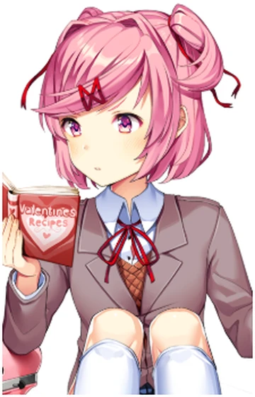 Natsuki Doki Doki Literature Club By Celestaah