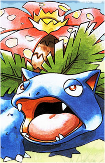 Bulbasaur Gen 1 Artwork