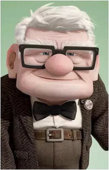 Carl Fredricksen Glücklich