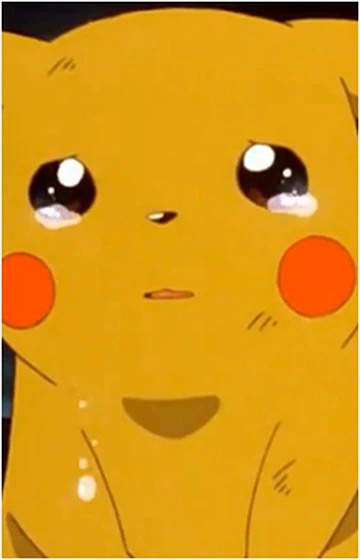 Pikachu Sad Face