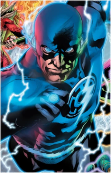 Barry Allen Lanterne Bleue