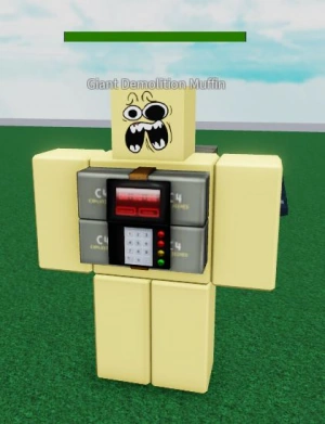 Giant Demolition Muffin | MUFFIN KOMBAT 2 Wiki | Fandom