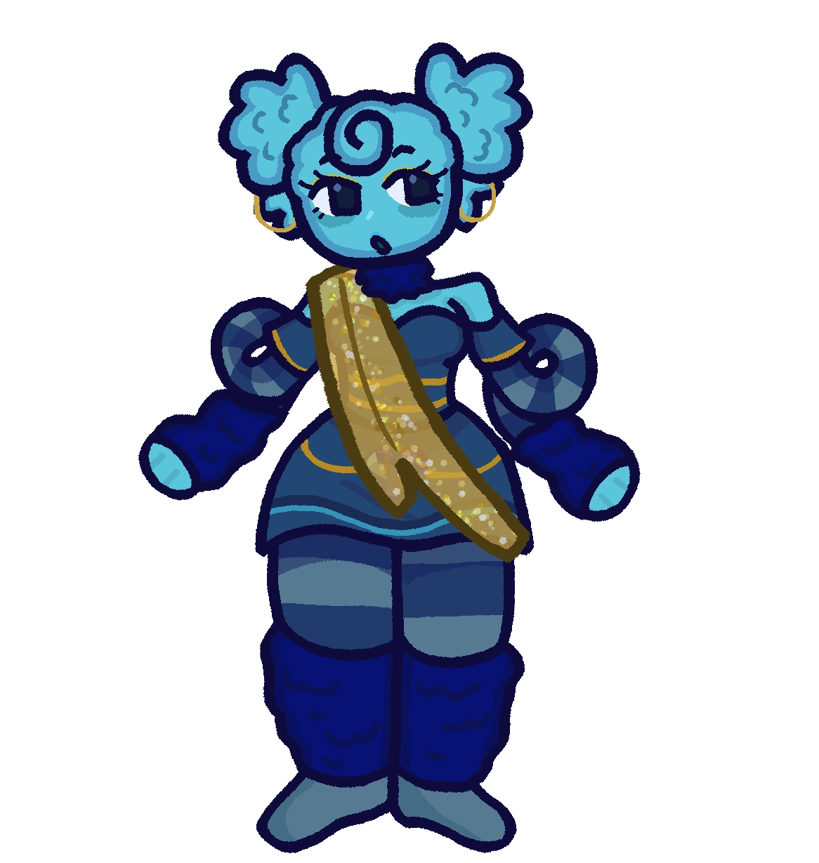 Indigo Spinel | Muffiqute verse Wiki | Fandom