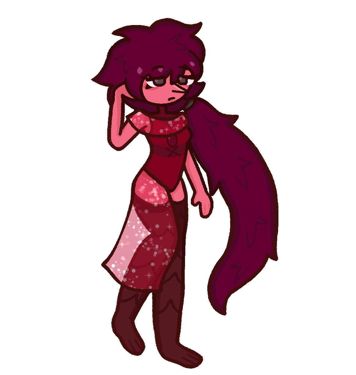 Burgundy Pearl | Muffiqute verse Wiki | Fandom