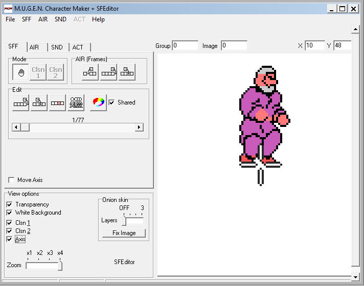 Mugen Character Maker | Wiki M.U.G.E.N. Base de Datos, la enciclopedia ...
