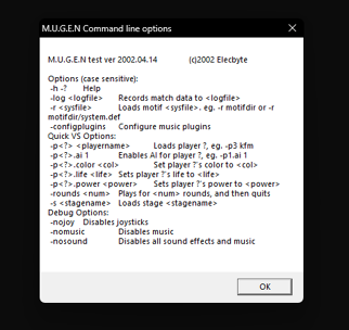 MUGEN Parameters | MUGEN Cheap Wiki | Fandom