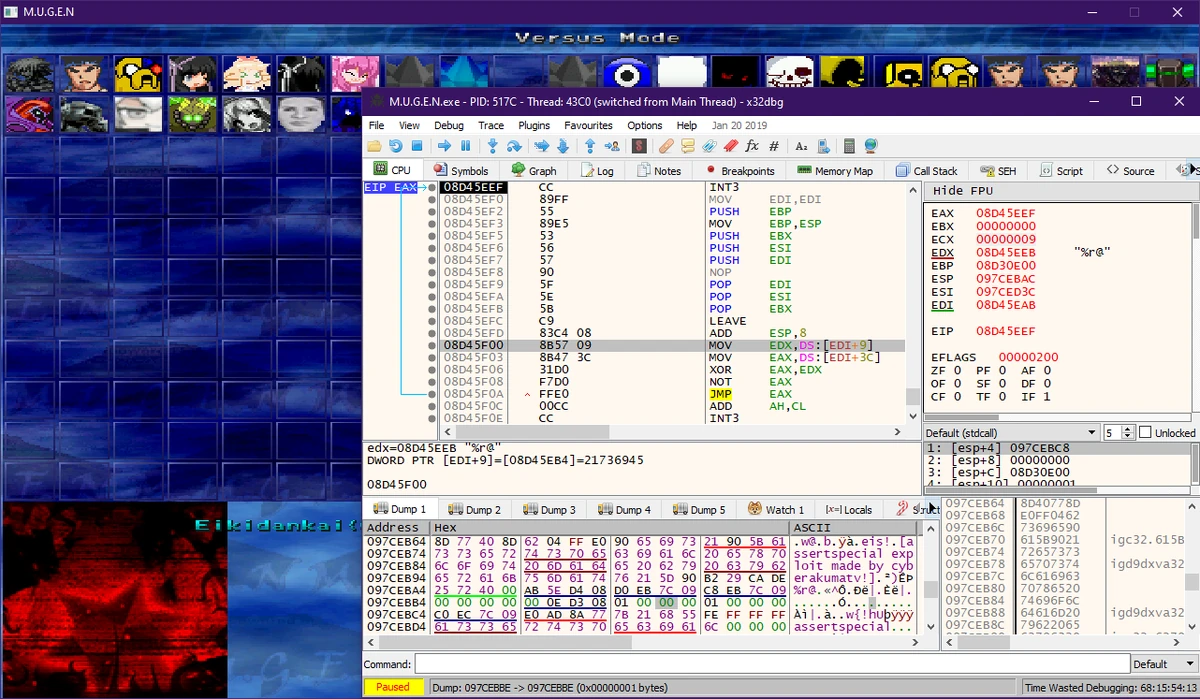 AssertSpecial Overflow | MUGEN Cheap Wiki | Fandom