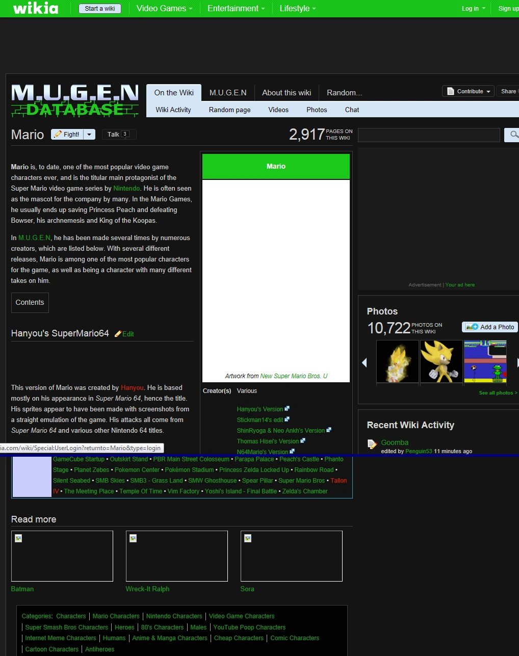 User blog:Toupou/Problem! | MUGEN Database | Fandom