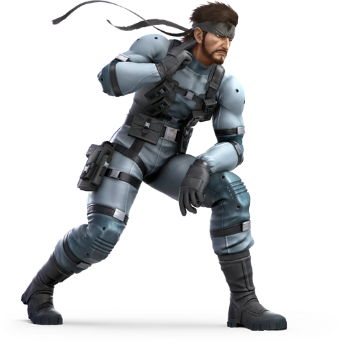 Face Solid Snake Sprite