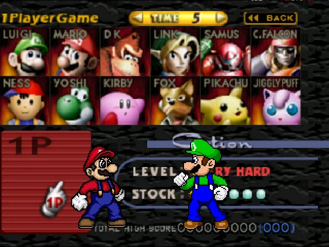 Super Smash Bros. Fighter Select Screen | MUGEN Database | Fandom