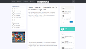 Mugen Characters | MUGEN Database | Fandom