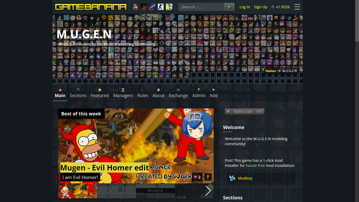 GameBanana | MUGEN Database | Fandom
