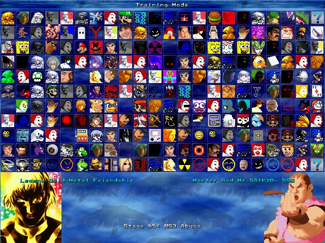 User blog:Ignacio Martinez/Legend Gold-Metal Friendship | MUGEN ...