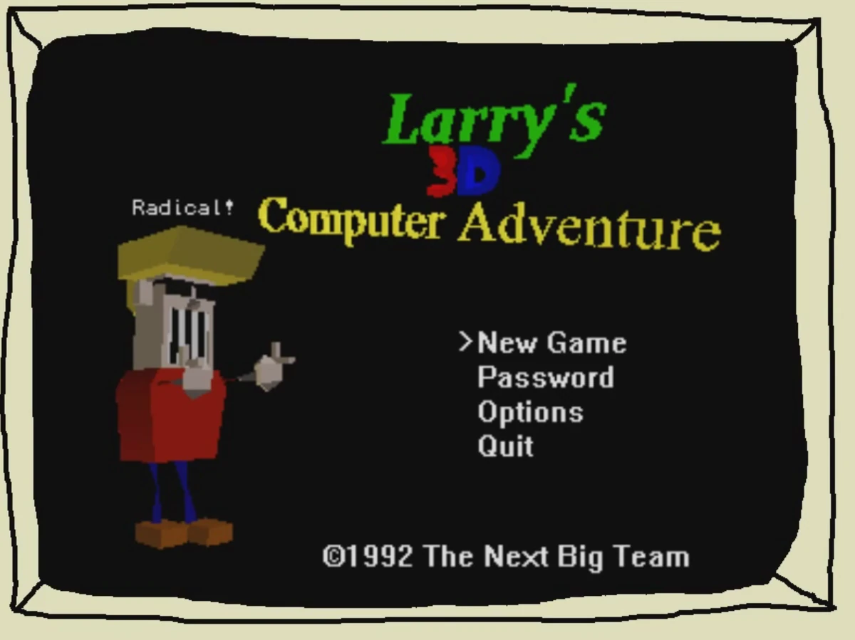 Larry's 3D Computer Adventure | Mugman Wiki | Fandom