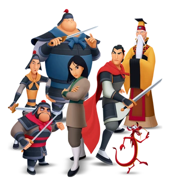 Mulan Characters Shang