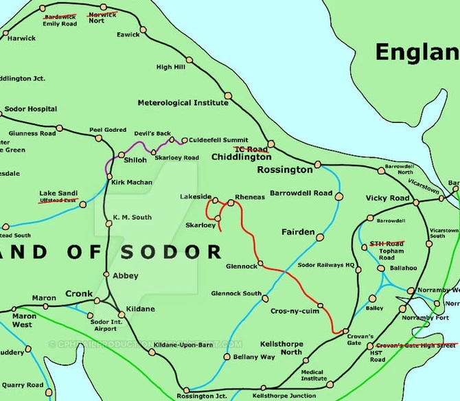 The NWR Mega Loop Line | Mulitverse Characters Wiki | Fandom