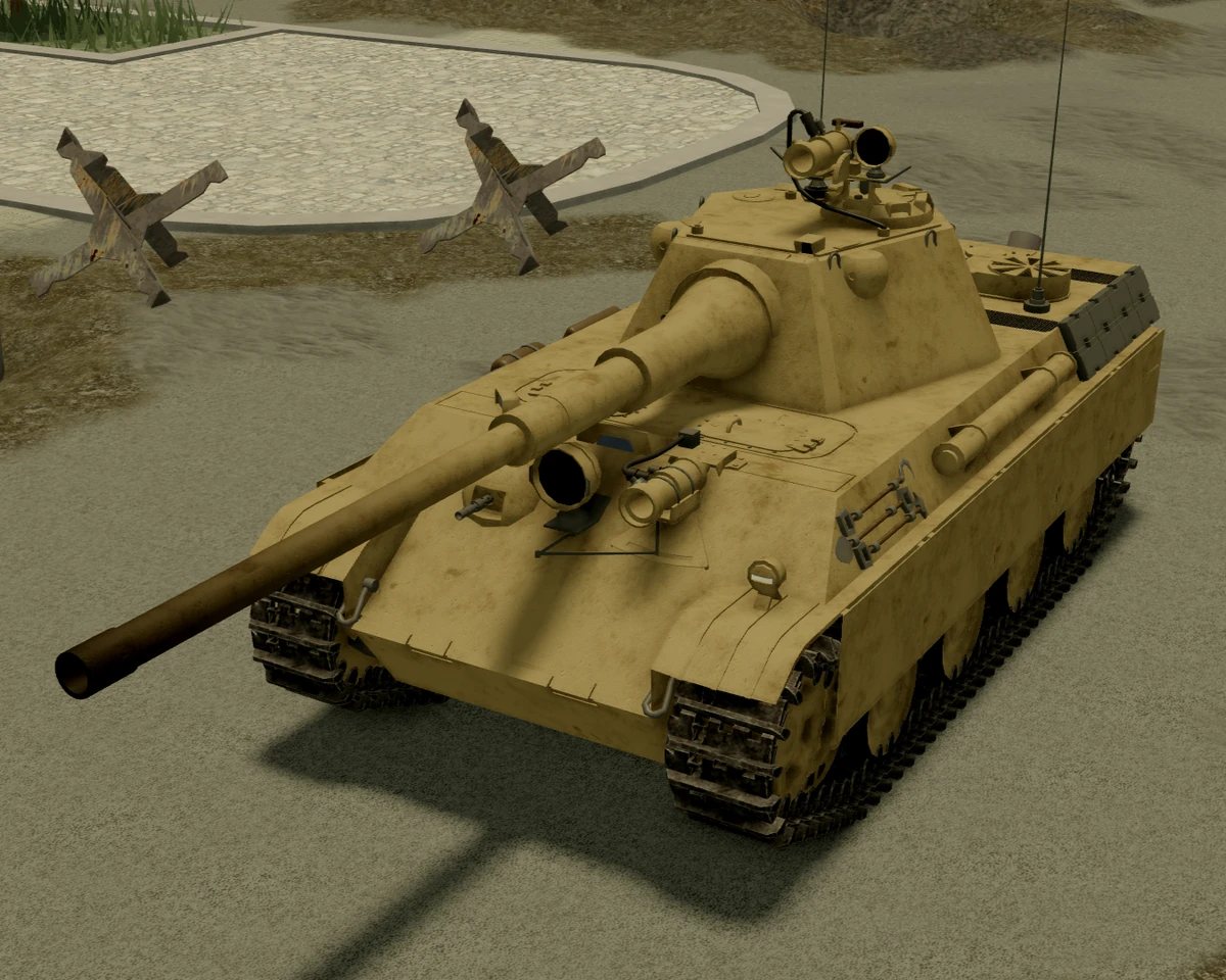 Panther II | Multicrew Tank Combat 4 Wiki | Fandom