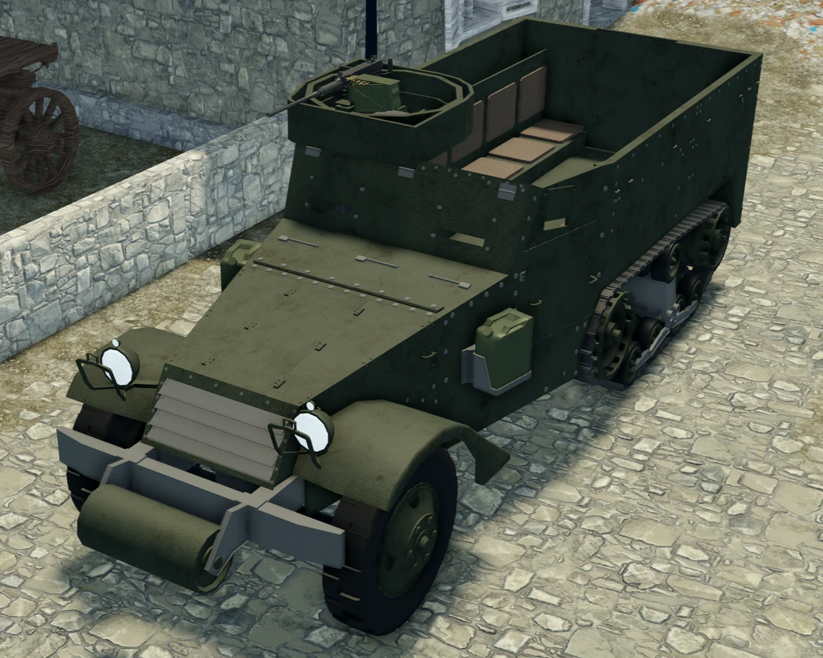 M3 half-track | Multicrew Tank Combat Wiki | Fandom