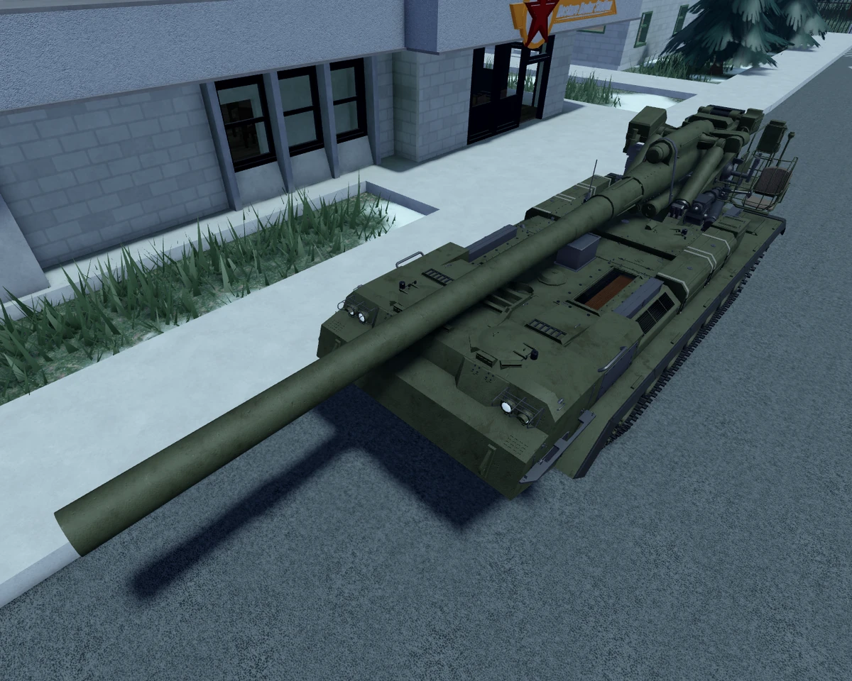 2S7 Pion | Multicrew Tank Combat Wiki | Fandom