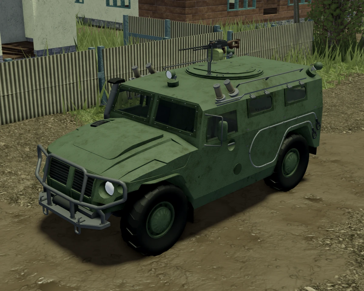 GAZ Tigr M | Multicrew Tank Combat Wiki | Fandom