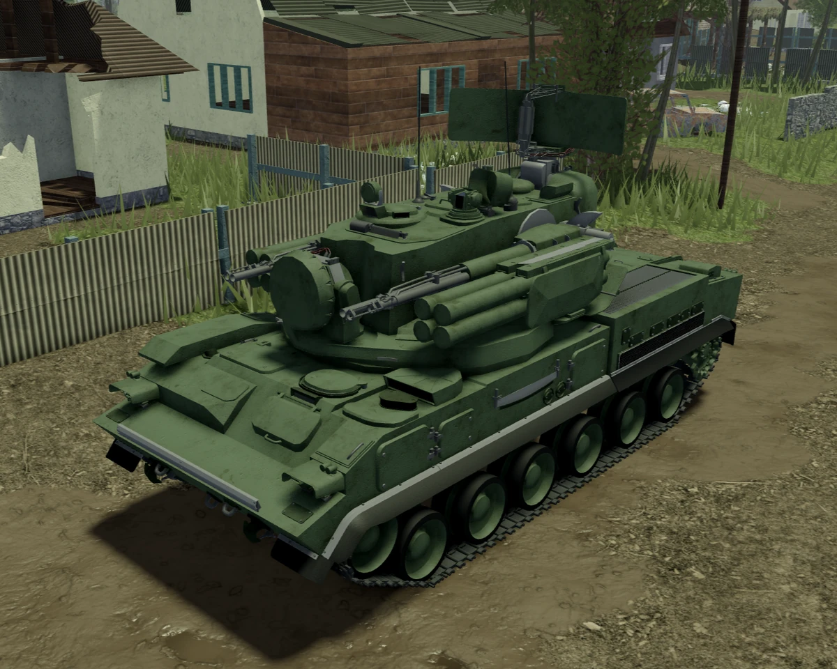 2S6 Tunguska | Multicrew Tank Combat Wiki | Fandom