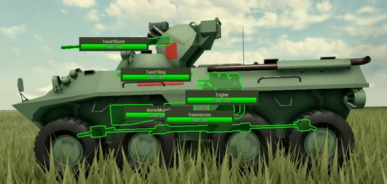 BTR-2A | Multicrew Tank Combat Вики | Fandom