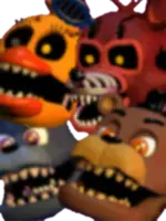 Adventure Nightmare Gang Stickers | Multiverse Custom Night Wiki | Fandom