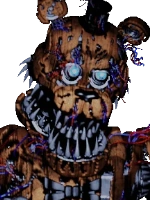 Nightmare Withered Freddy | Multiverse Custom Night Wiki | Fandom